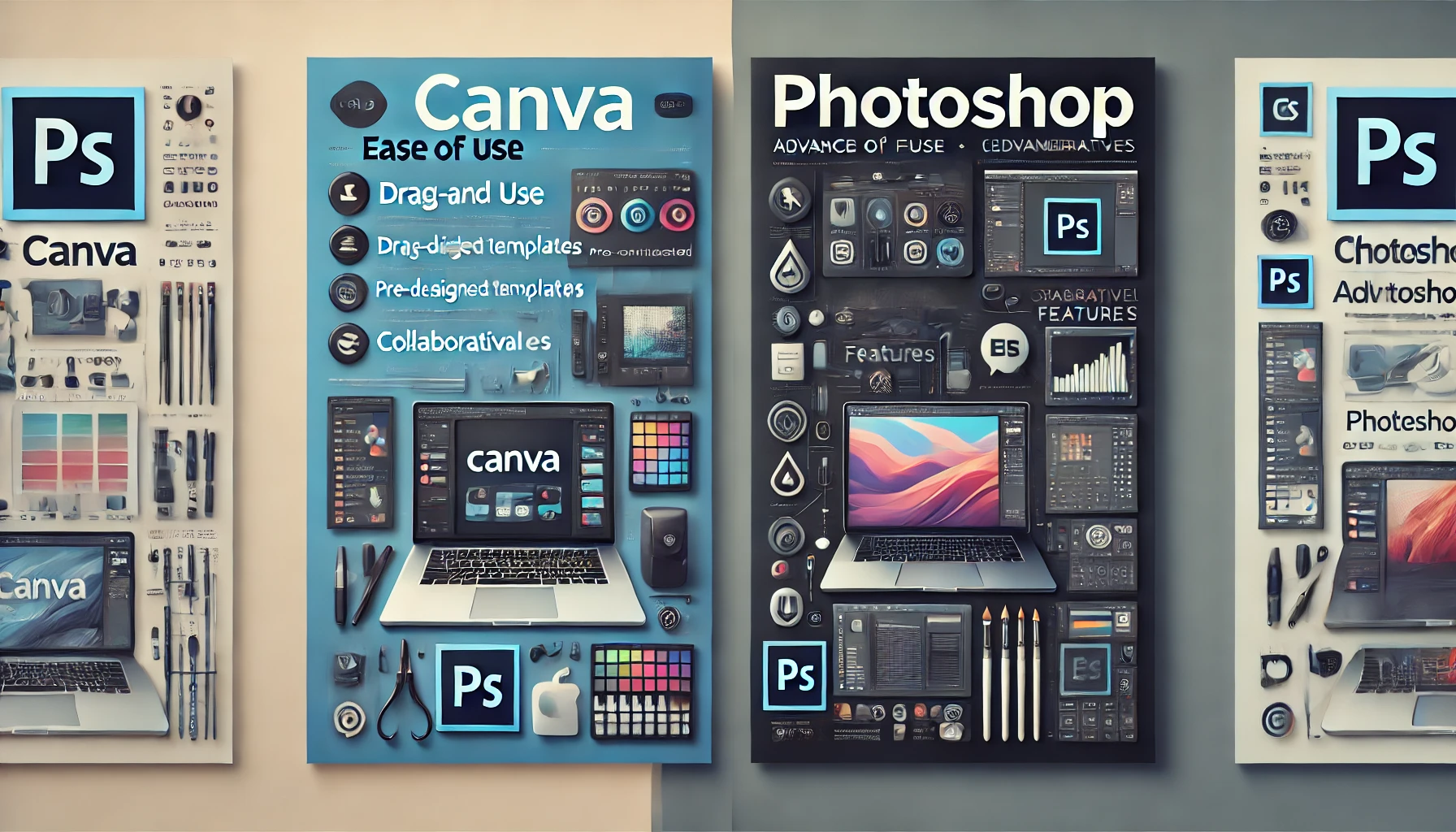Canva vs. Photoshop: Which Design Tool is Best for You? [Pros & Cons]